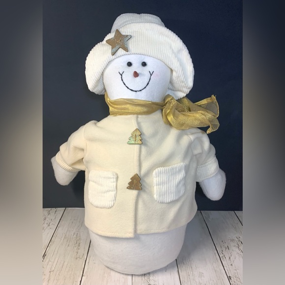 jcpenney | Toys | Vintage Jcpenney Home Collection Snowman 8 Weighted ...